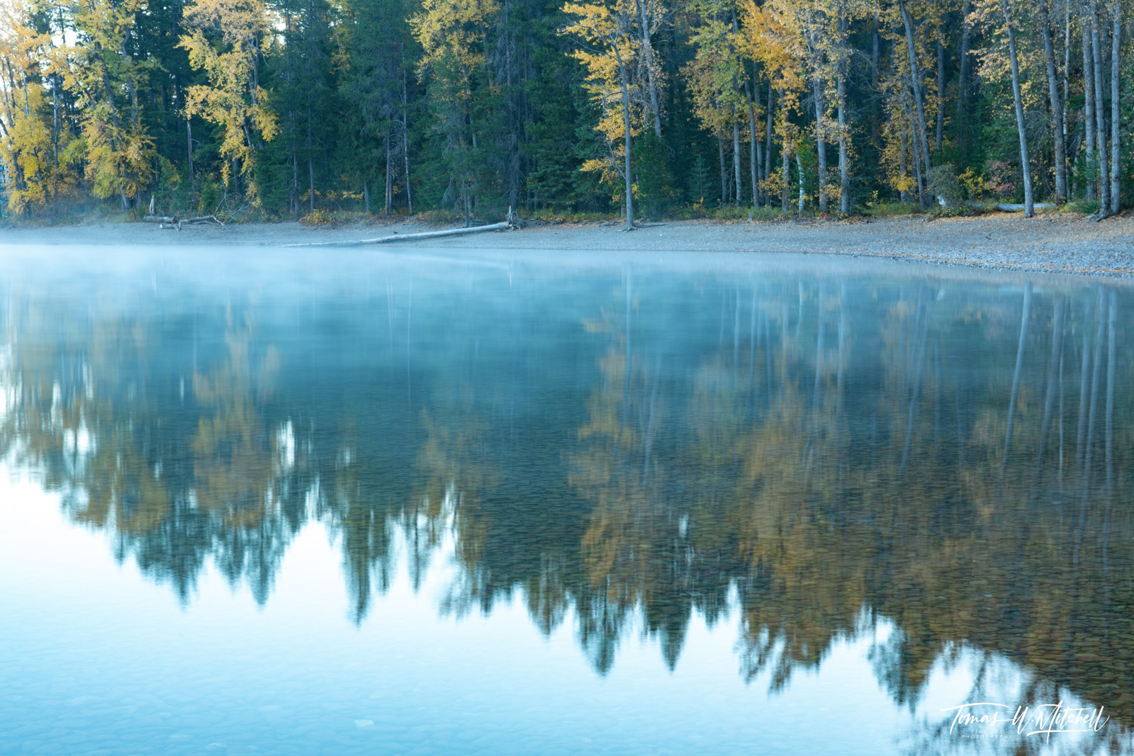 autumn photography art Glacier National Park | Tomas W Mitchell